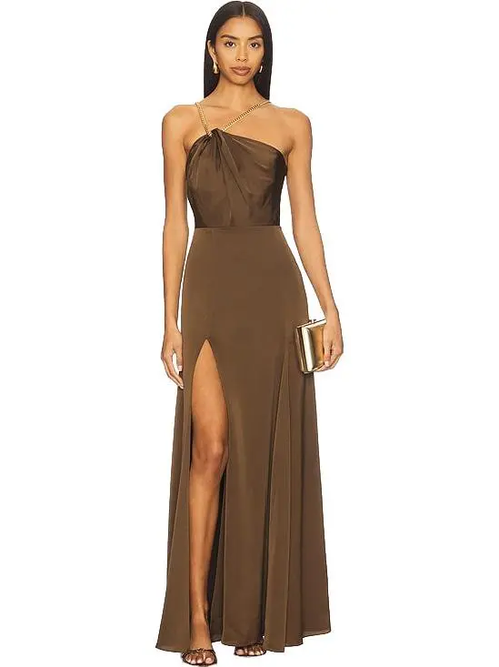 Nbd Clara Gown - Brown
