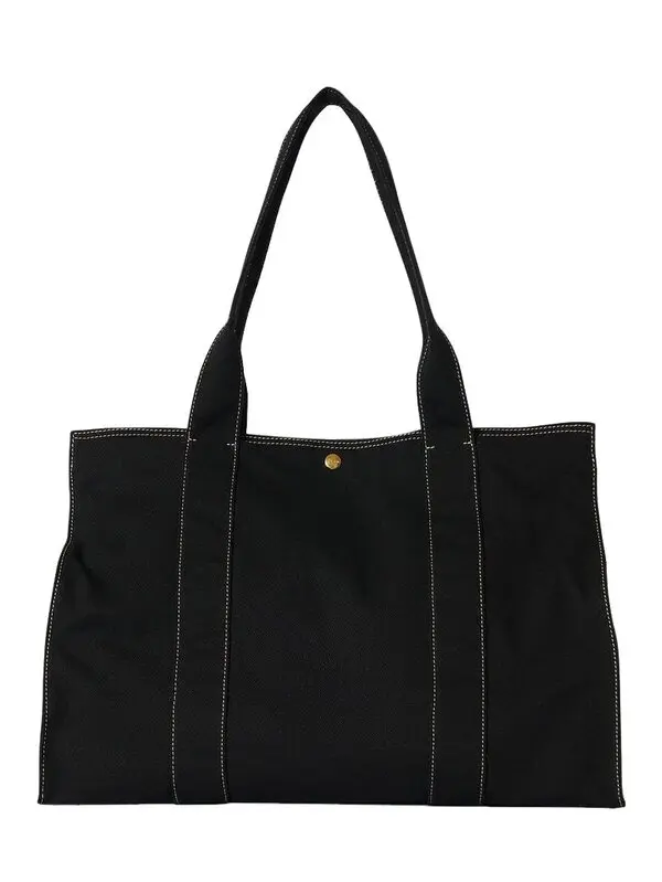 THE ROW Sisal Shoulder Bag - Black