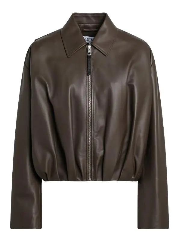 Loewe Dark Zip Bomber - Green