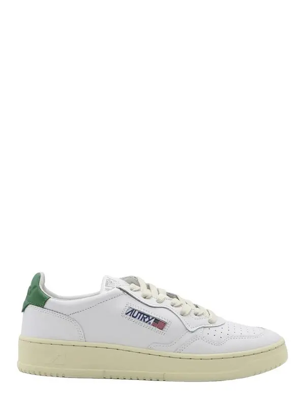 AUTRY Medialist Low Leather Sneakers - Green