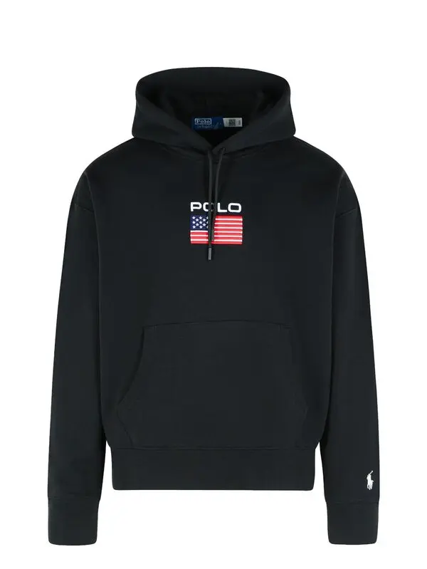 Polo Ralph Lauren Sport Cotton Blend Sweatshirt - Black