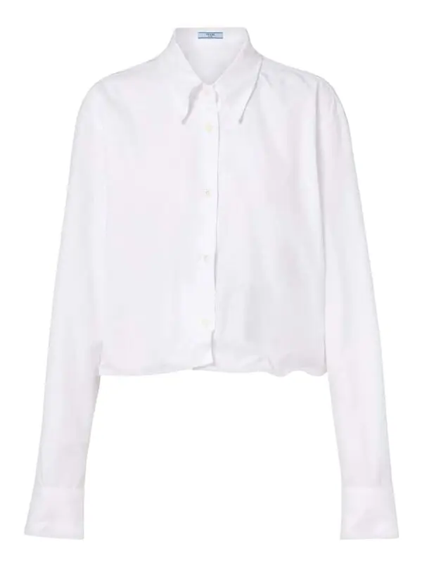 Prada Cotton Poplin Shirt - White