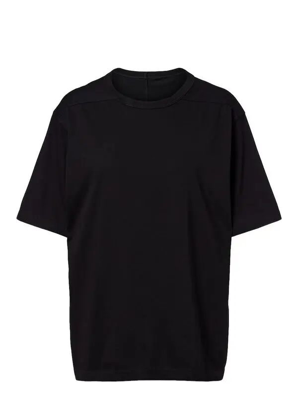 Rick Owens Brad Cotton Jersey T-shirt - Black