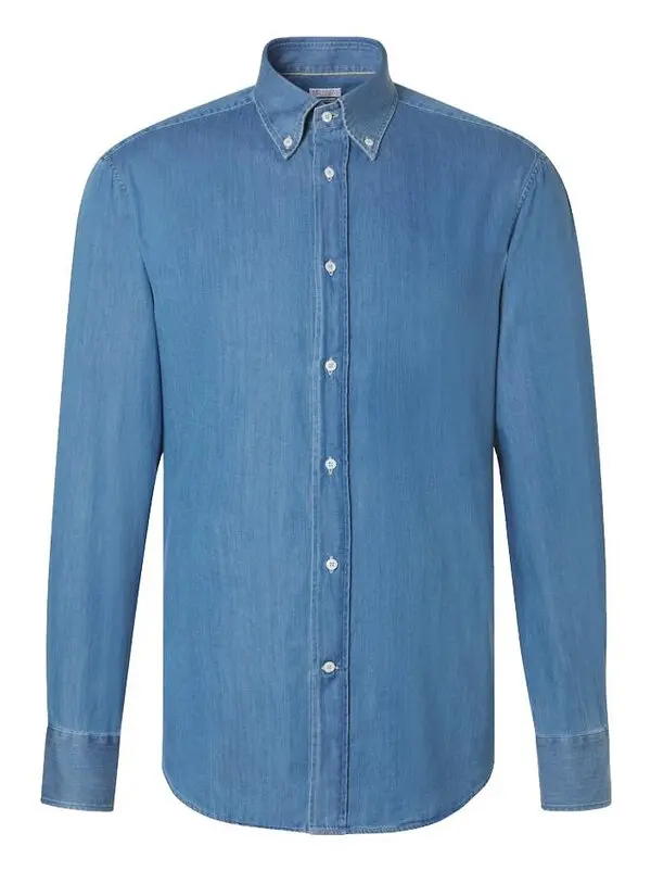 Brunello Cucinelli Denim Shirt - Blue