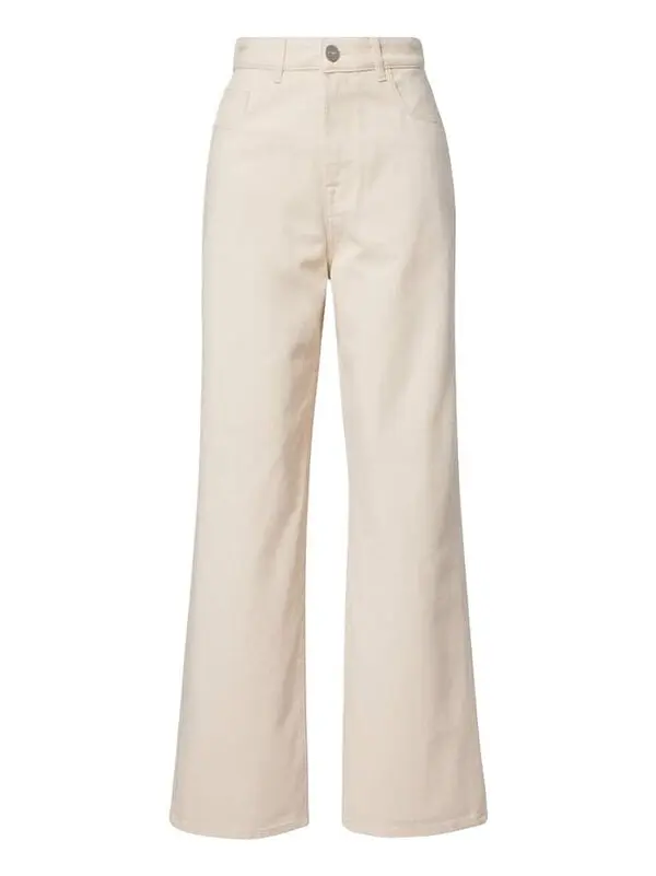 RÓHE Wide-leg Jeans - White