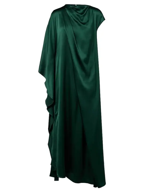 ROKSANDA Hiba Silk Satin Maxi Dress - Green