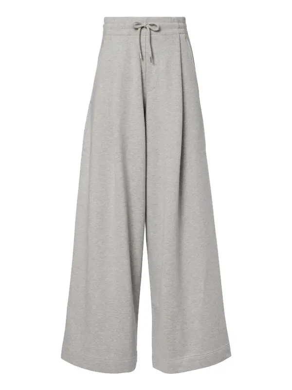 Dries Van Noten Cotton Jersey Sweatpants - Grey
