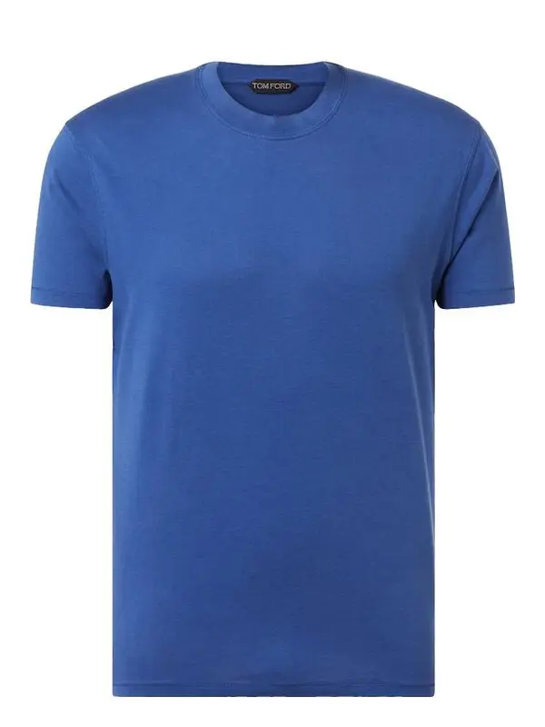 TOM FORD Jersey T-shirt - Blue