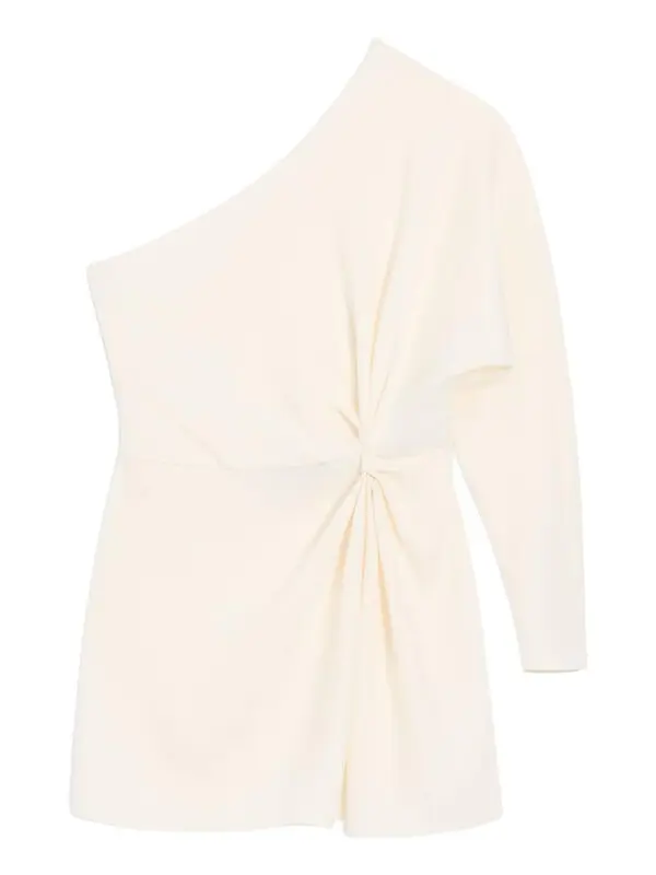 Valentino Garavani Asymmetric Silk Top - Ivory