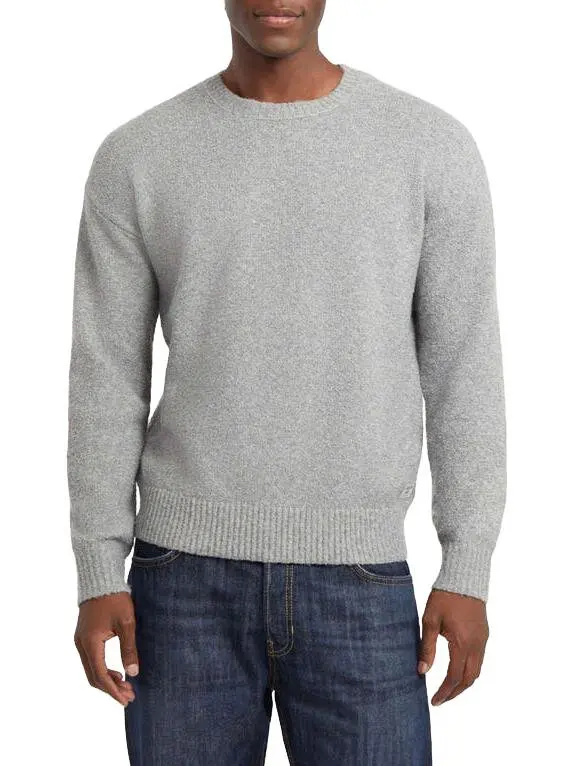 Guess Bouclé Crewneck Sweater - Grey