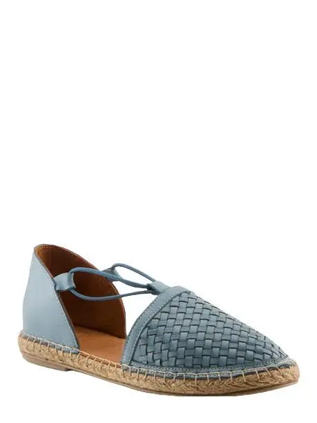 SPRING STEP SHOES Clovae Espadrille Flat - Denim Blue