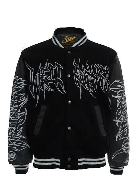 HELLSTAR Varsity Jacket - Black