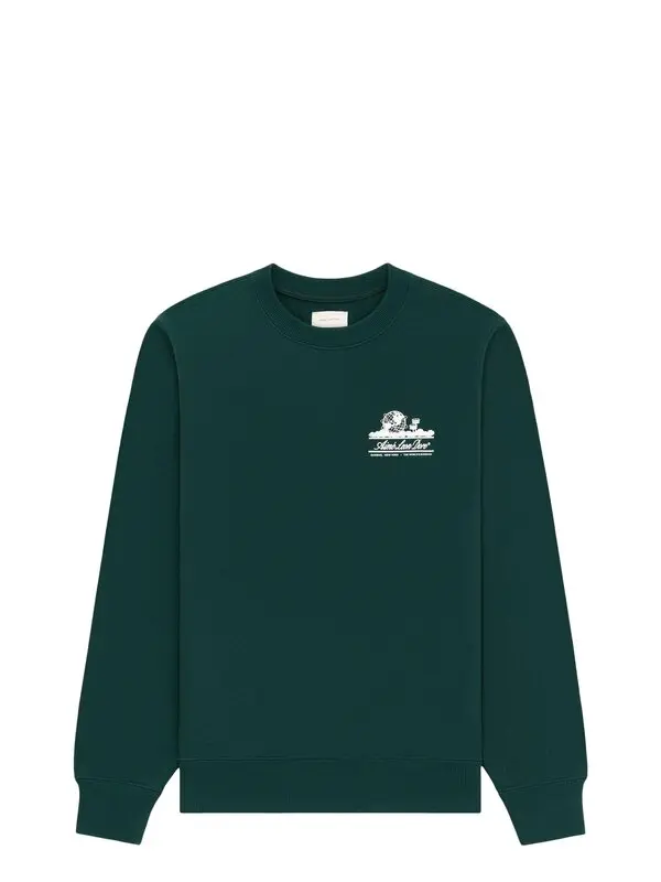 Aimé Leon Dore Unisphere Crewneck Sweatshirt - Green