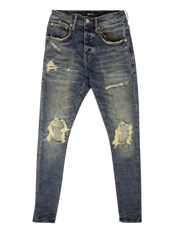 PURPLE BRAND Blowout Jeans - Blue