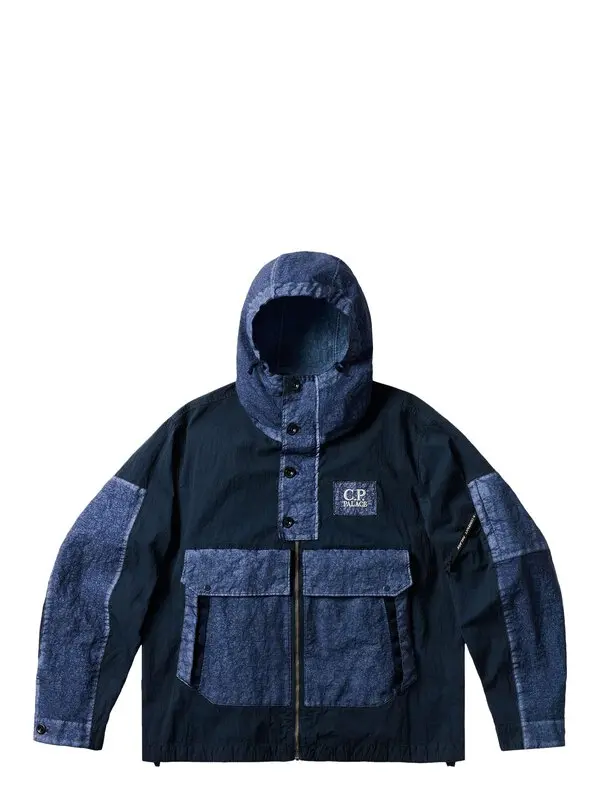 PALACE X C.p. Company Hooded Jacket - Blue