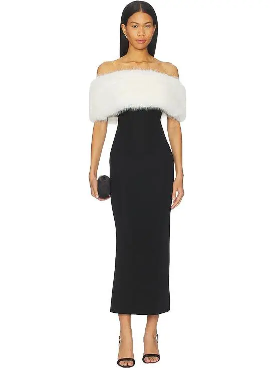 Lpa Nella Midi Dress - Black
