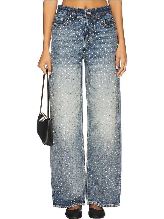 Monse Embellished Jeans - Blue