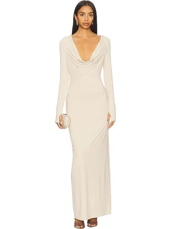 NAKEDVICE The Hazel Dress - Neutral
