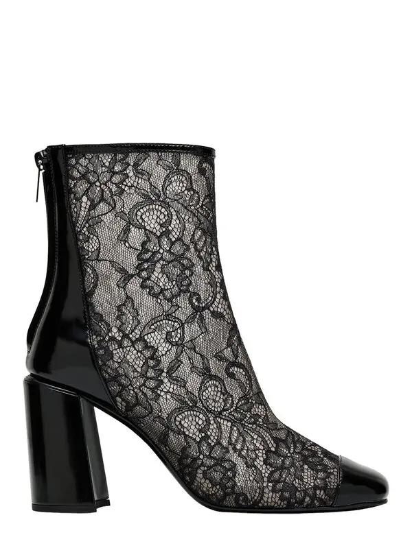 JIMMY CHOO Kiss Lace Ankle Boots - Black/blac