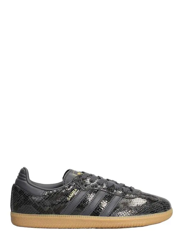 Adidas Samba Og Leather Sneakers - Black
