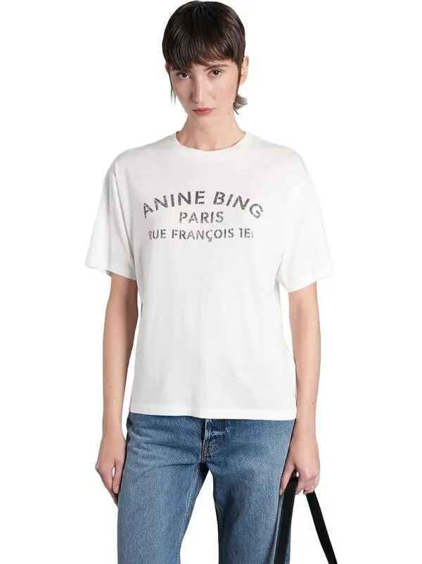 ANINE BING Cohen T-shirt - White