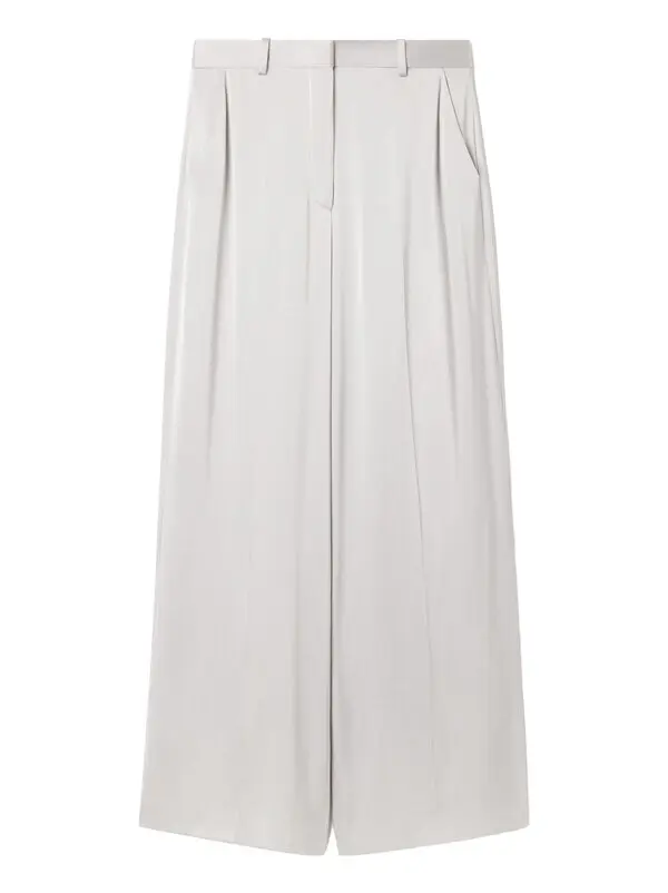 HOUSE OF DAGMAR Wide Leg Trousers - Silver