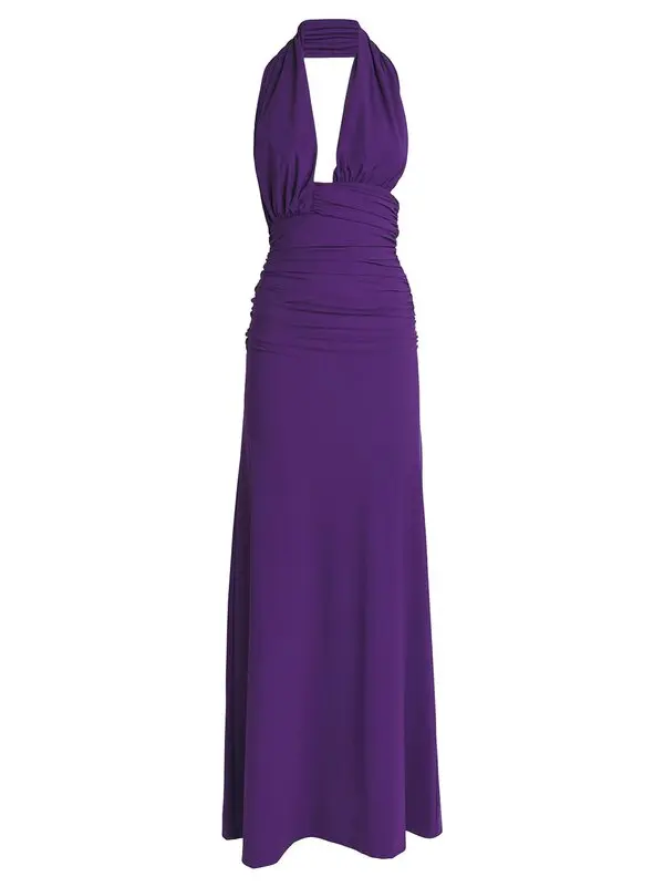 Christopher Esber Onda Maxi Dress - Purple