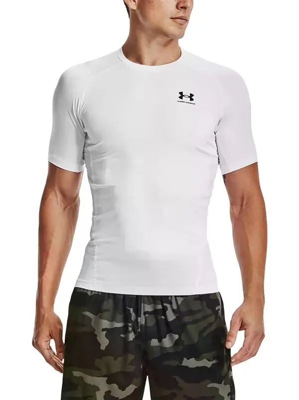 Under Armour Heatgear® Compression Short-sleeve T-shirt - White