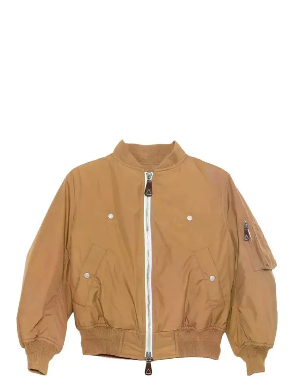 PHENIX Padded Bomber Jacket - Brown