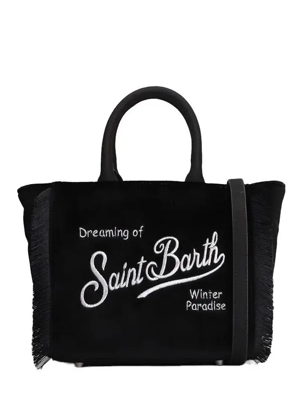 MC2 SAINT BARTH Colette Felt Tote - Black