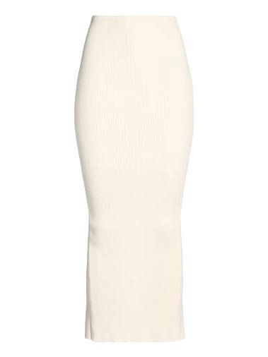 VICOLO Maxi Pencil Skirt - Cream