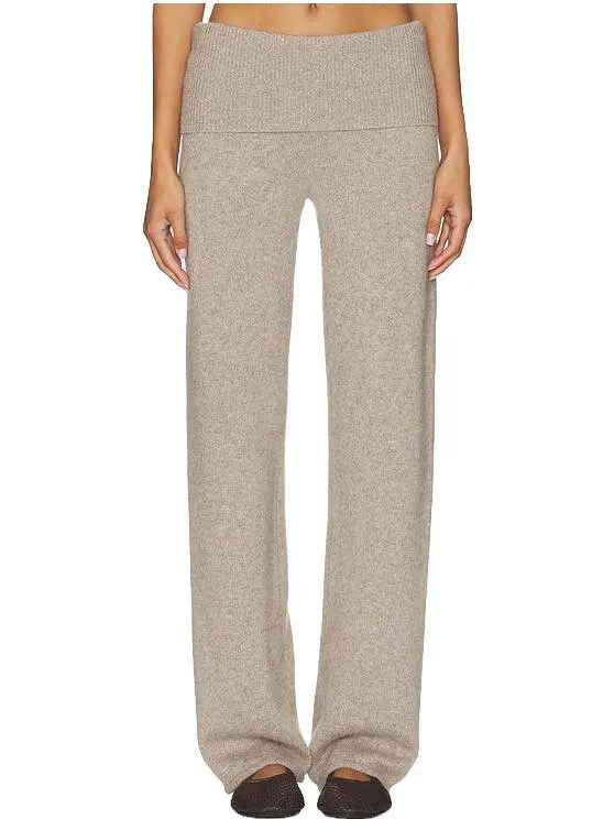 SKIMS Brushed Alpaca Cashmere Pant - Linen