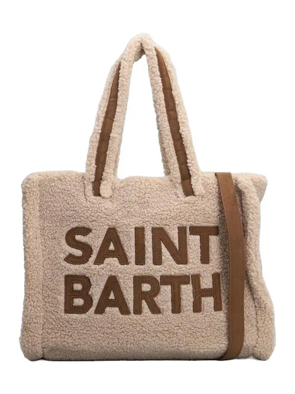 MC2 SAINT BARTH Colette Teddy Tote - Beige