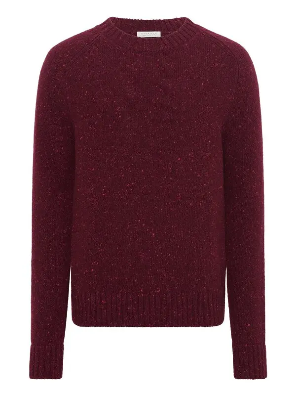 Gabriela Hearst Daniel Knit Cashmere Sweater - Bordeaux