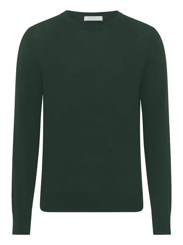 Gabriela Hearst Palco Merino Wool Crewneck Sweater - English Green