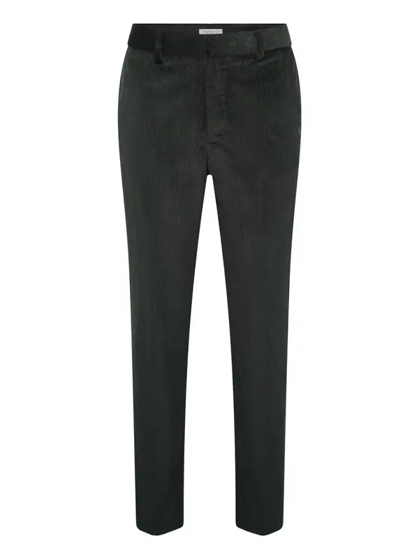 Gabriela Hearst Anthony Five Pocket Corduroy Pant - English Green