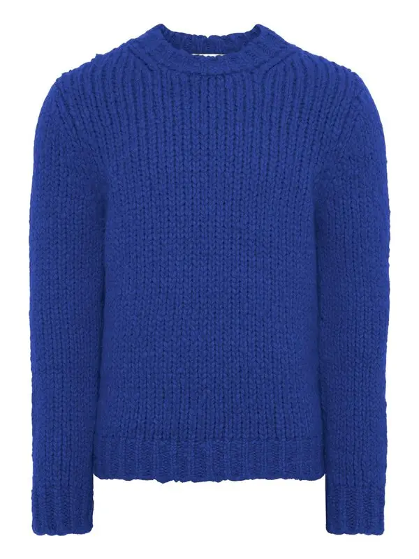 Gabriela Hearst Lawrence Knit Sweater - Cobalt