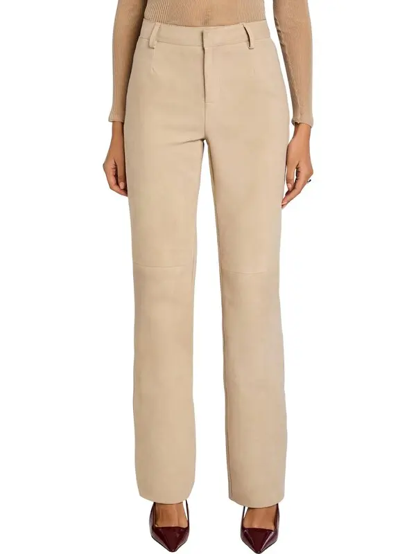 Retrofete Adelina Suede Pant - Khaki