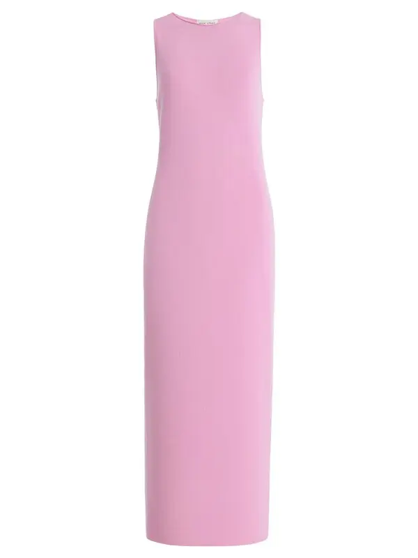 HIGH SPORT Devin Wool Midi Dress - Pink
