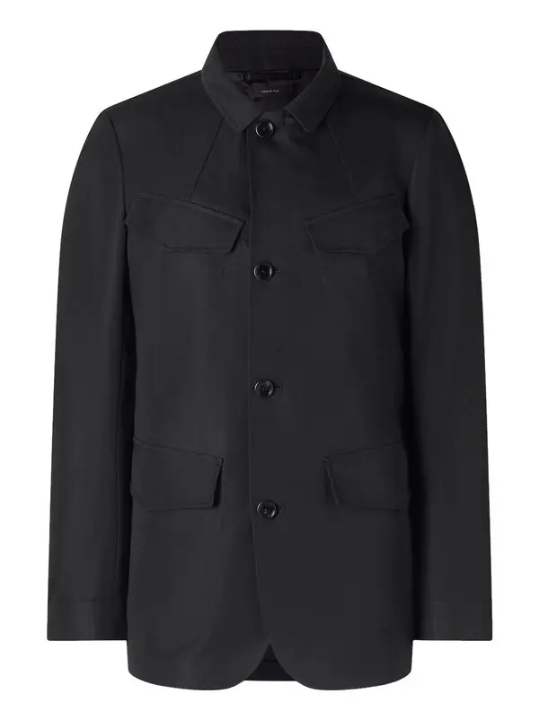 TOM FORD Cotton-blend Field Jacket - Black