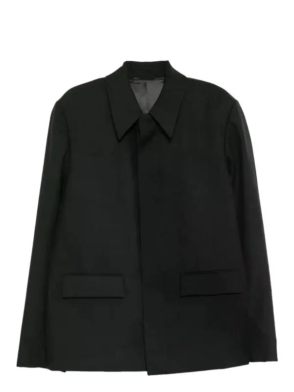 RIER Single-breasted Blazer - Black