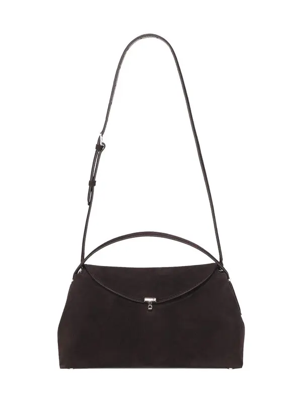 TOTEME T-lock Top Handle Bag - Espresso