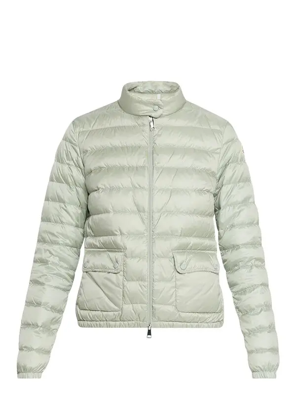 Moncler Lans Short Down Jacket - Gray