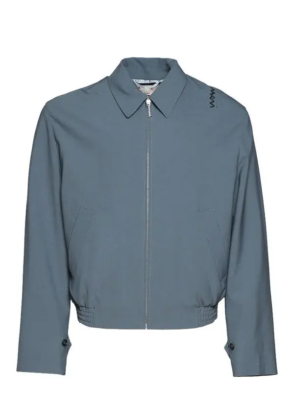 Marni Regular Fit Jacket - Grey