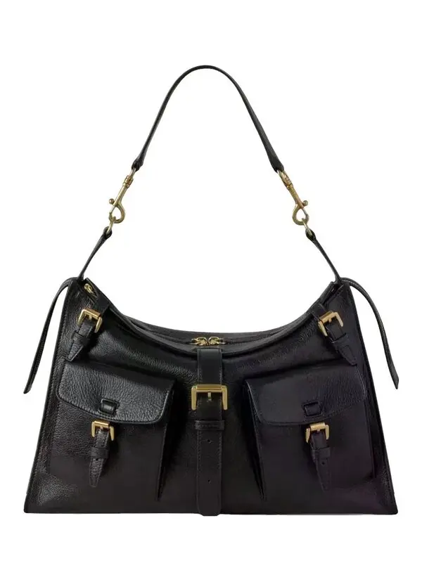 Mulberry Roxanne Buckle-detail Shoulder Bag - Black