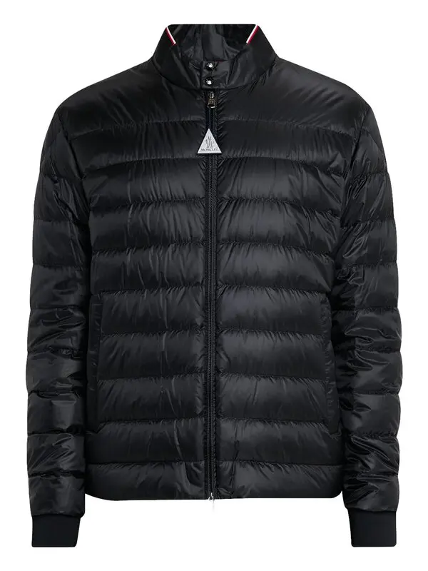 Moncler Quilted Nylon Short Down Jacket - Black