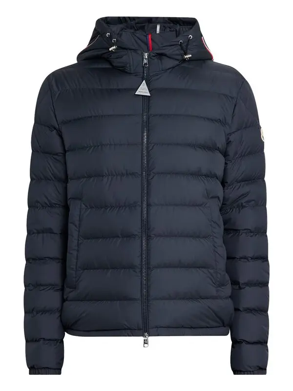 Moncler Quilted Full-zip Hooded Jacket - Night Sky