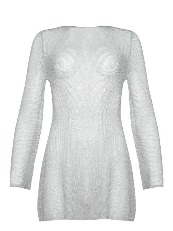 Bond Eye Saige Mini Dress - Silver