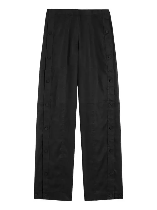 JIL SANDER Relaxed Fit Trousers - Black