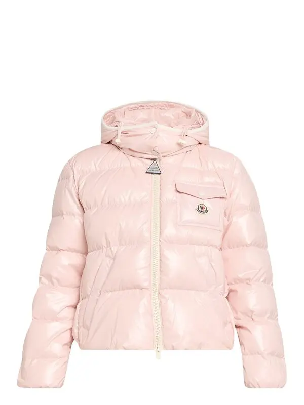 Moncler Andro Hooded Down Jacket - Pink